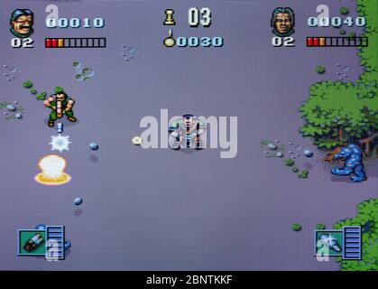 The Chaos Engine - SNES Super Nintendo - Editorial use only Stock Photo ...