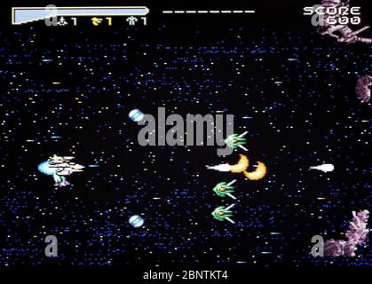 Choujikuu Yousai Macross Scrambled Valkyrie- SNES Super Nintendo ...