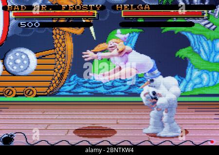 Clay Fighter - SNES Super Nintendo - Editorial use only Stock Photo - Alamy