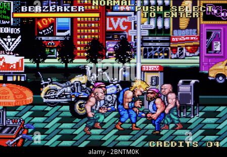 The Combatribes - SNES Super Nintendo - Editorial use only Stock Photo ...