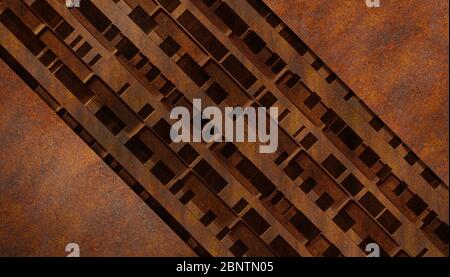 industrial realistic rusty metal backgrounds Stock Photo - Alamy