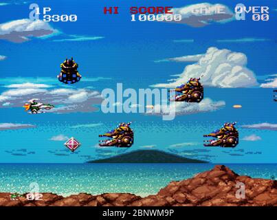 Darius Twin - SNES Super Nintendo - Editorial use only Stock Photo - Alamy