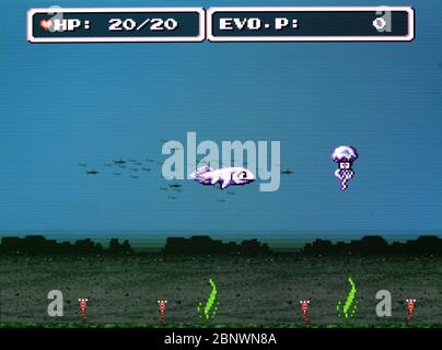 EVO Search for Eden E.V.O. - SNES Super Nintendo - Editorial use only ...