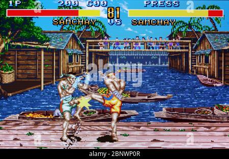 Fighter's History - SNES Super Nintendo - Editorial use only Stock ...