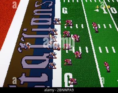 Football Fury - SNES Super Nintendo - Editorial use only Stock Photo ...