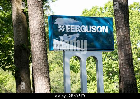 A logo sign outside of the headquarters of Ferguson in Newport News ...