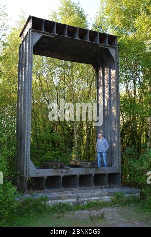 Britannia Tubular Bridge - Menai Straits Stock Photo - Alamy