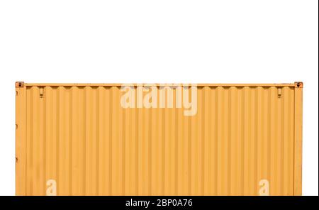 container for cargo transportation isolated on white background with ...