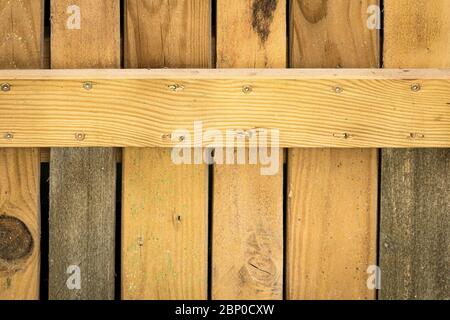 Photograph of vertical structure of wooden slats Stock Photo - Alamy