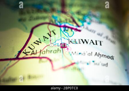world map of asia continent, kuwait,iraq,qatar,saudi arabia countries ...