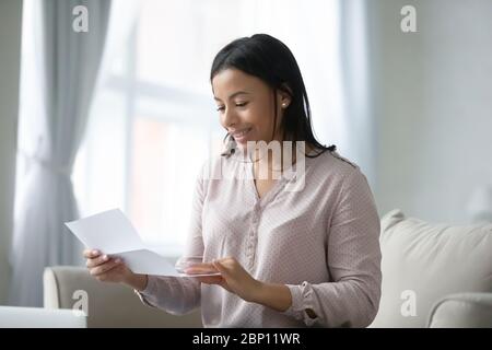 a young African American woman feels tired in the modern office Stock ...