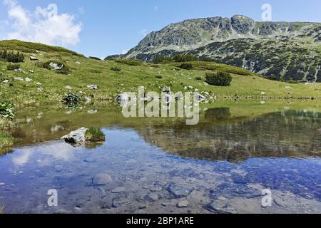 Small lakes near The Fish Lakes, Rila mountain, Bulgaria Stock Photo ...