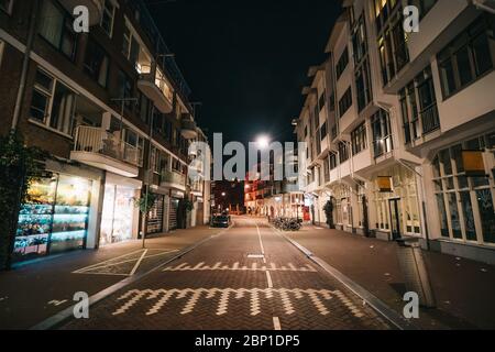 The empty streets in Wuhan City, central China's Hubei Province, 27 ...