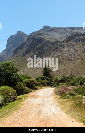 Rooi Els a small coastal resort in the Western Cape South Africa Stock ...