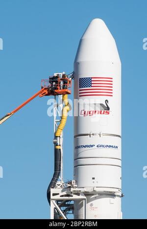 On November 16, 2018, the Northrop Grumman Antares rocket with the ...