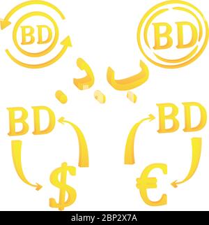 bahrainin dinar currency of Bahrain symbol icon Stock Vector Image ...