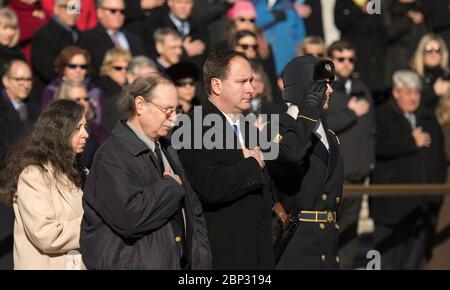 Amy Resnik (left), sister-in-law of the late space shuttle Challenger ...