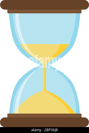 timer hourglass isolated icon Stock Vector Image & Art - Alamy