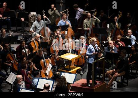 On January 22, 2020, Gemma New conducted the National Symphony ...