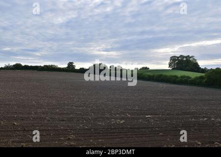 English countryside around Nunney, Somerset Stock Photo - Alamy