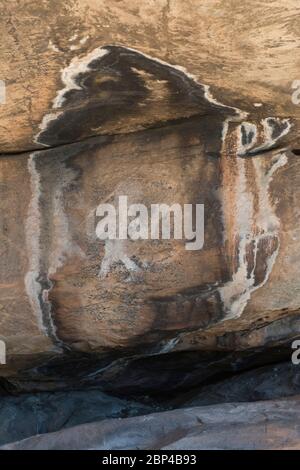 The Ngamadjidj (Cave of Ghosts) Shelter is an Aboriginal Rock Art site ...