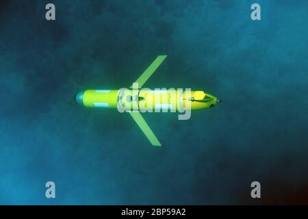 Slocum ocean glider (autonomous underwater oceanographic instrument ...