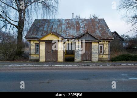 A good example of the typical small town, rural, vernacular house ...