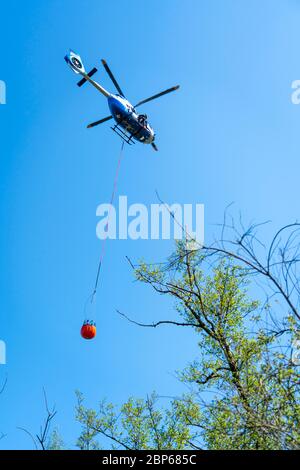 Helicopters refueling in the air Stock Photo - Alamy
