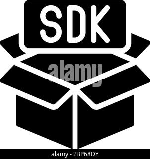 SDK - Software Development Kit icon. Vector stock illustration Stock ...
