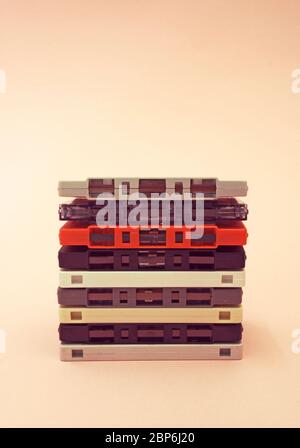 Old cassette tapes Stock Photo - Alamy