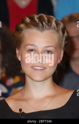 Clara Mayer,Markus Lanz Talkshow from Studio Stahltwiete,Hamburg,13.08. ...