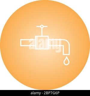 Beautiful Tap Line Vector Icon Stock Vector Image & Art - Alamy