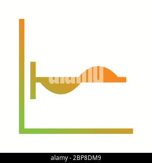 Beautiful Cosine Graph Glyph Vector Icon Stock Vector Image & Art - Alamy