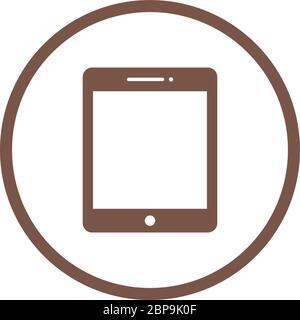 Beautiful Tablet Glyph Vector Icon Stock Vector Image & Art - Alamy
