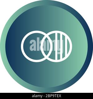 Beautiful Discrete Math Glyph Vector Icon Stock Vector Image & Art - Alamy