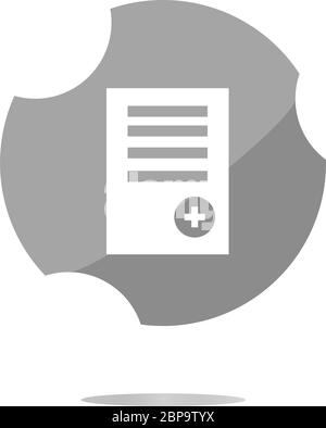 Text file sign icon. Add File document with chart symbol. Accounting ...