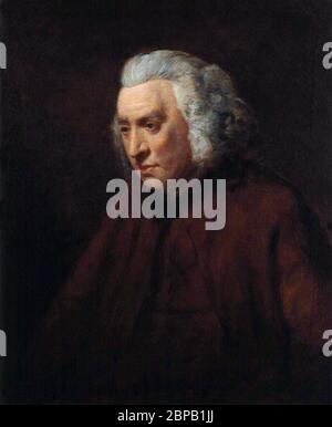 portrait of Dr Samuel Johnson Stock Photo - Alamy