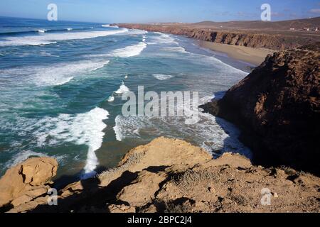 At the seaside near Legzira in light,Legzira,landscape,sea,water,rock ...