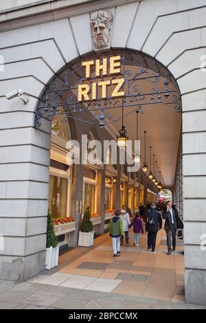 The Ritz, 150 Piccadilly, St. James's, London Stock Photo - Alamy