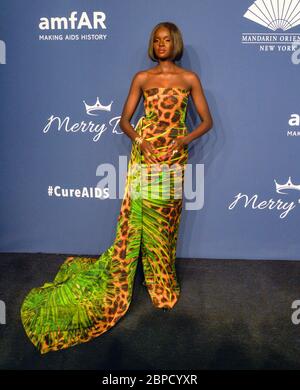 Fashion model Duckie Thot attends the Sports Illustrated Swimsuit 2023 ...