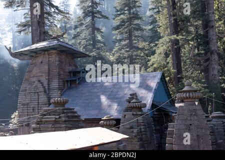 Jageshwar dham Temple in Almora, Uttarakhand, India Stock Photo - Alamy