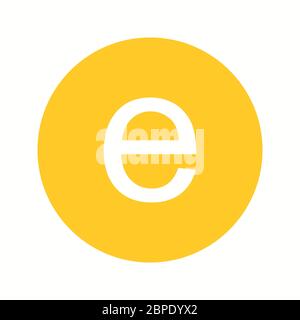 Beautiful Edge Glyph Vector Icon Stock Vector Image & Art - Alamy