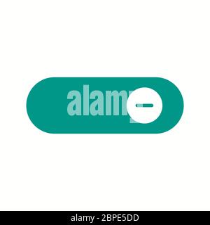 Beautiful Slide button Glyph Vector Icon Stock Vector Image & Art - Alamy