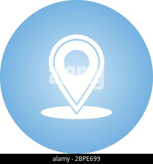Beautiful Mark Place Glyph Vector Icon Stock Vector Image & Art - Alamy