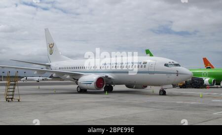 South African Presidential Jet "Inkwazi Stock Photo - Alamy