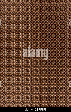 3D effect seamless background, leather wallpaper decoration pattern ...