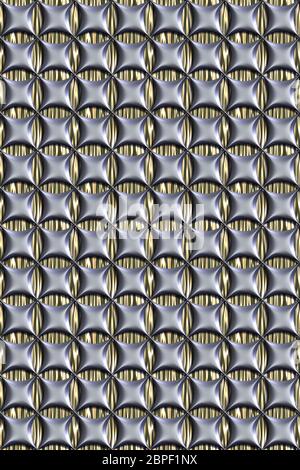 Seamless tileable decorative metal background pattern Stock Photo - Alamy