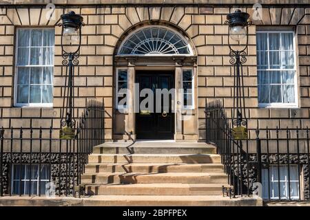 Bute House, the official residence of the First Minister of Scotland in ...