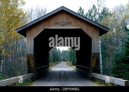Smith Rapids Covered Bridge, Chequamegon-Nicolet National Forest ...
