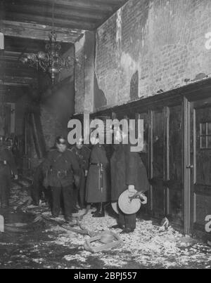 Reichstag fire Heinrich Hoffmann Photographs 1933 Adolf Hitler's ...